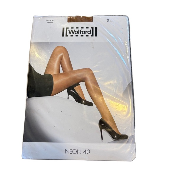 Wolford | Accessories | Wolford Neon 4 Womens Tights Gobi Xl Tan New ...